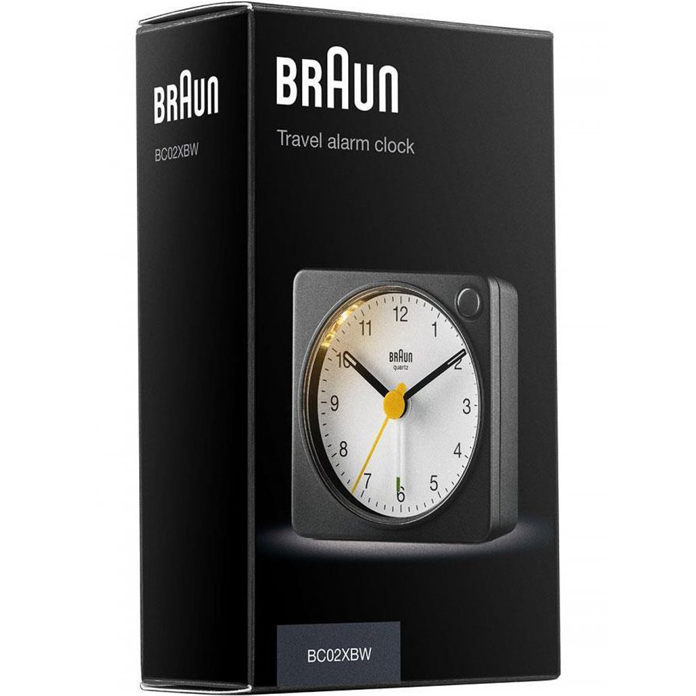 Braun BC02XBW classic travel alarm clock - Royaltime.sk