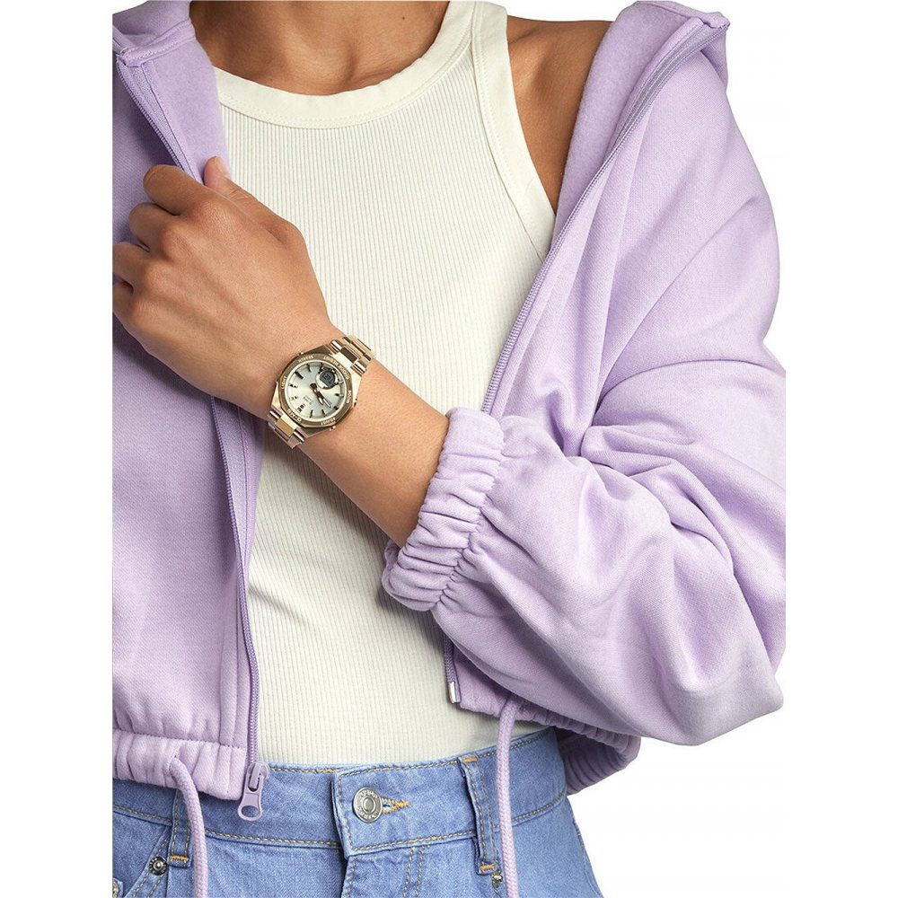 Casio MSG-B100DG-9AER Baby-G solar Ladies Watch 37mm 10ATM - Royaltime.sk