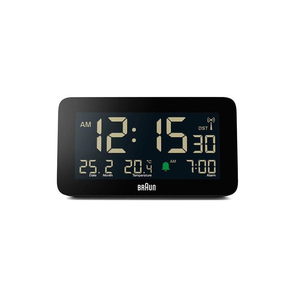 Braun BC10B-DCF digital radio alarm clock - Royaltime.sk