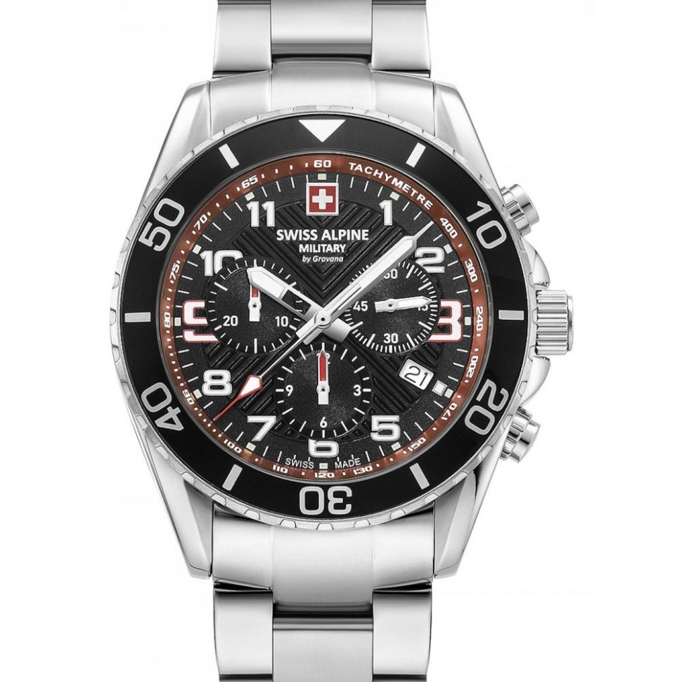 Swiss Alpine Military 7029.9136 Raptor Chronograph Mens Watch 42mm ...