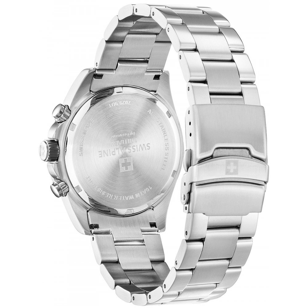 Swiss Alpine Military 7029.9136 Raptor Chronograph Mens Watch 42mm ...